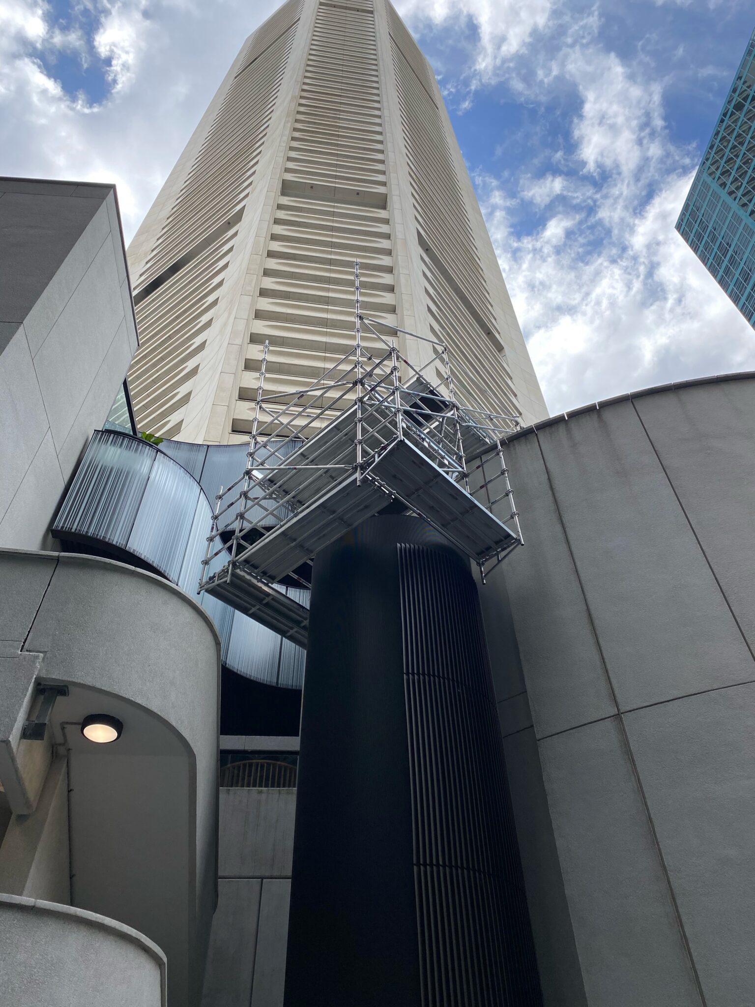 Proscaf Aluminium Cantilevered/Drop Scaffold MLC Centre, in Sydney ...